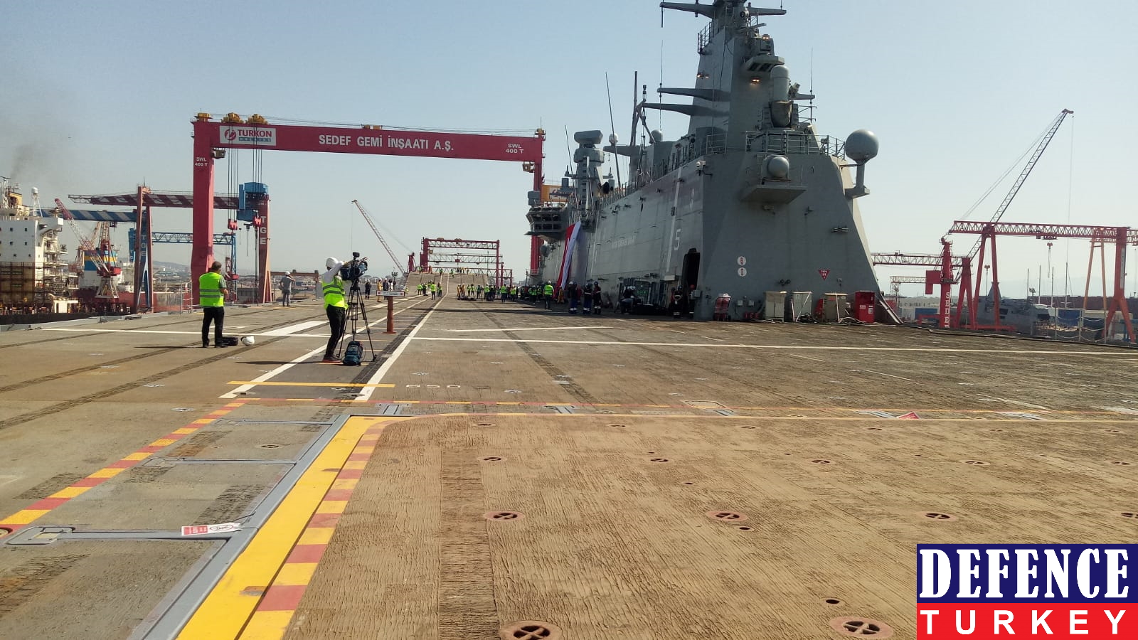 TCG ANADOLU Multi-Purpose Amphibious Assault Ship Planned to be Delivered at the end of 2022 ...